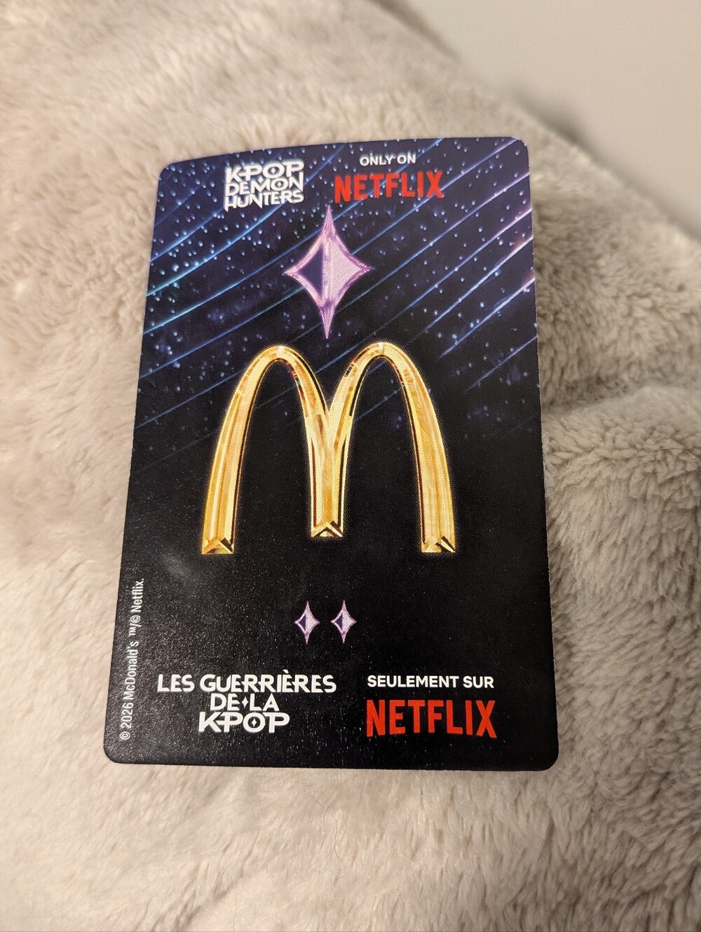 McDonald's | Toys | Mcdonalds Huntrx Card Kpop Demon Hunters | Poshmark